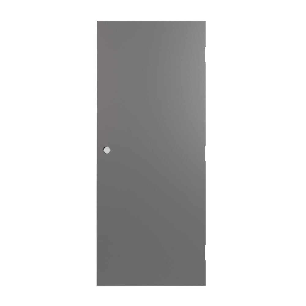 Universal/Reversible Gray Primed Steel Commercial Door Slab with 180 ...